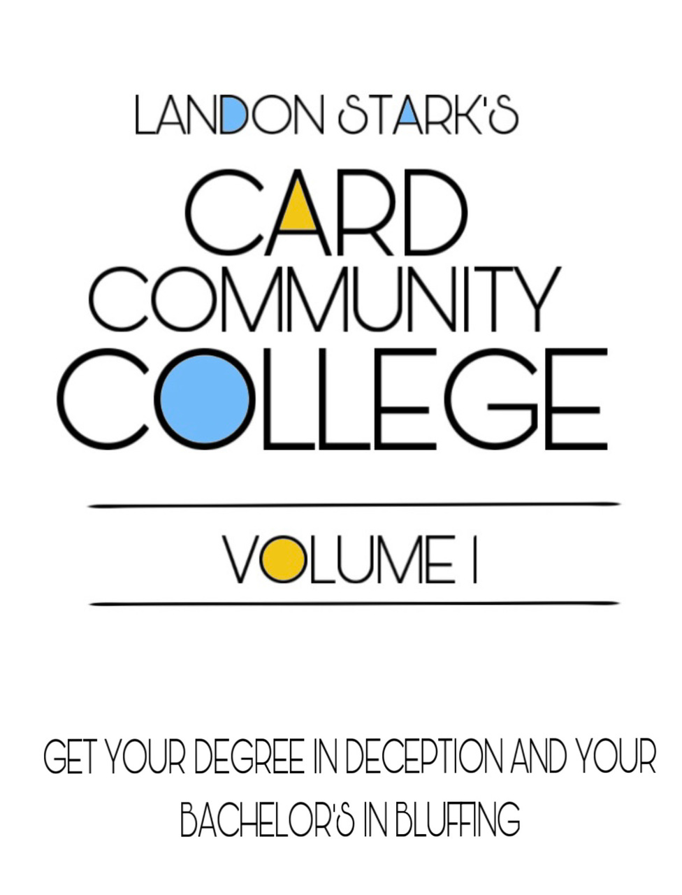 Card Community College by Landon Stark Instant Download