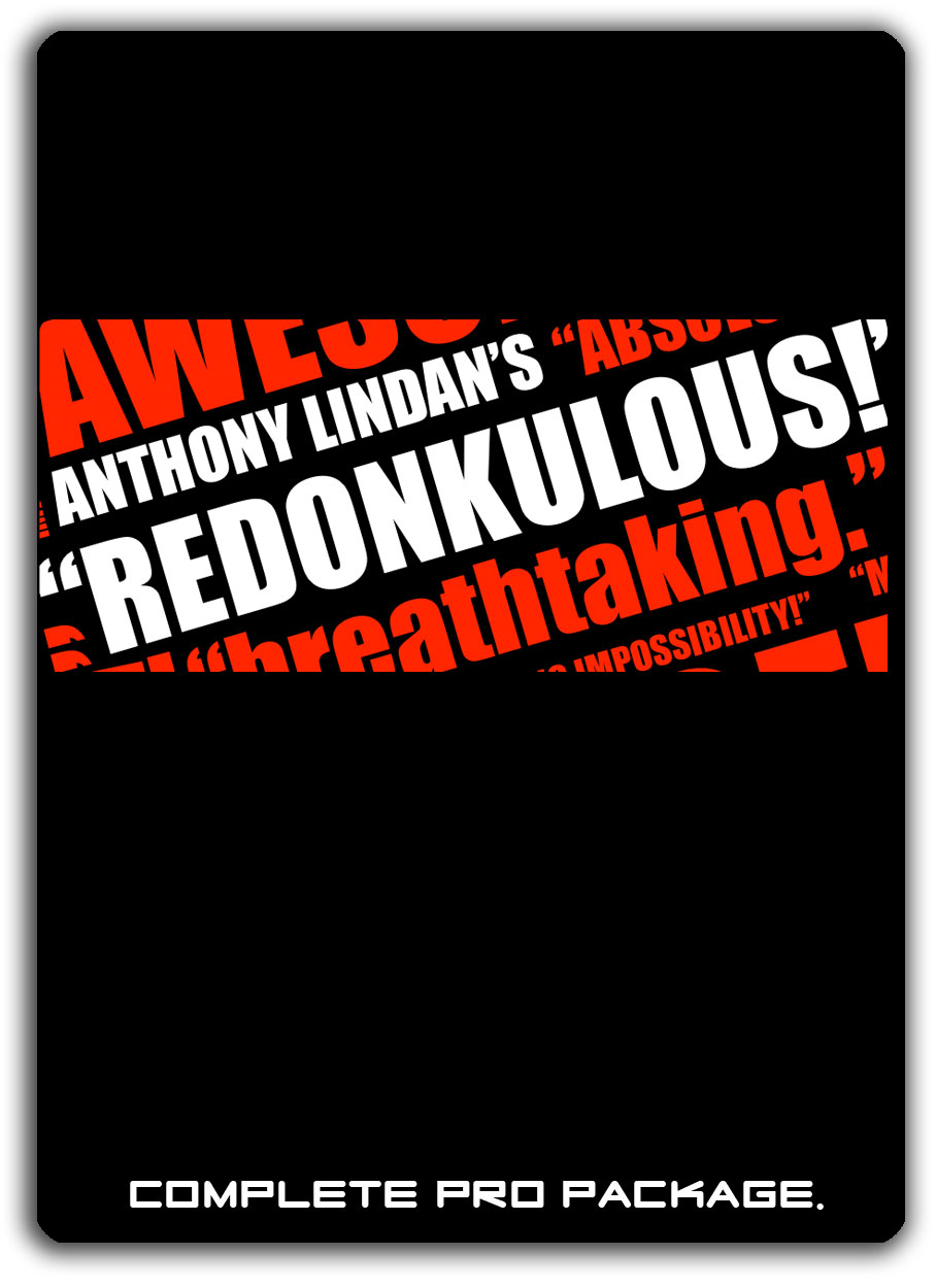 Redonkulous by Anthony Lindan Complete PRO Package