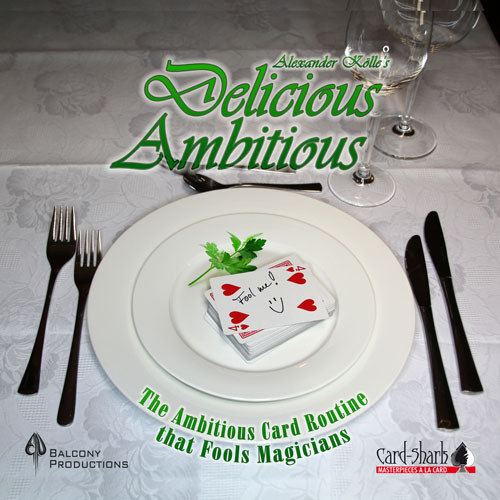 Delicious Ambitious by Alexander Kolle DVD + Gimmicks