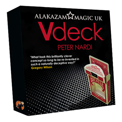 V Deck (Vdeck) by Peter Nardi DVD + Gimmick