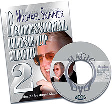 Michael Skinner's Professional Close-Up Magic -- Volume 2 DVD