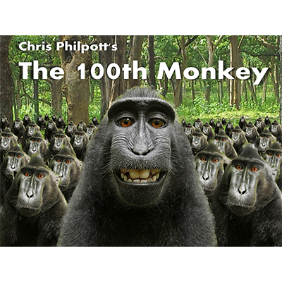 100th Monkey by Chris Philpott 2 DVD Set + Gimmicks