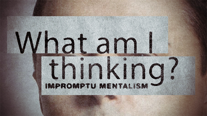 What am I thinking? by Marc Spelmann DVD