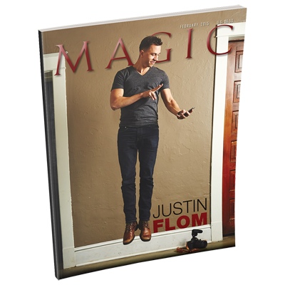 Magic Magazine "Justin Flom" February 2015 - Book