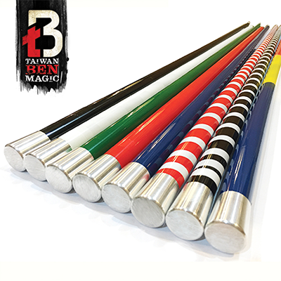 Vanishing Cane (Metal / Red) by Handsome Criss and Taiwan Ben Magics