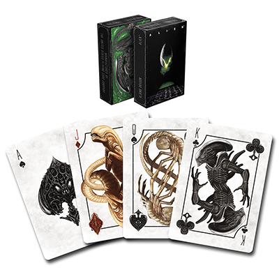 Alien Playing Card