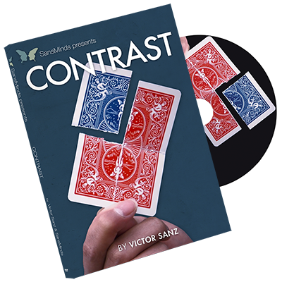 Contrast (DVD and Gimmick) by Victor Sanz and SansMinds - DVD