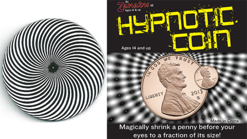 Hypno Coin (Hypnotic Coin) by Zanadu Magic