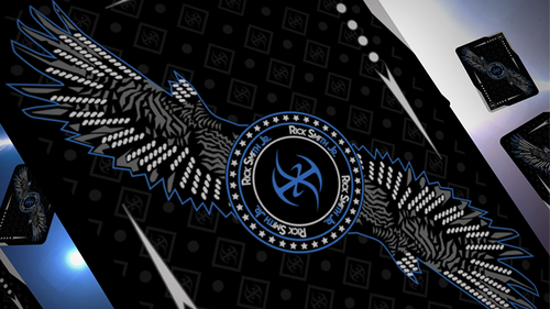 Silver Falcon Throwing Cards by Rick Smith Jr. and De'vo