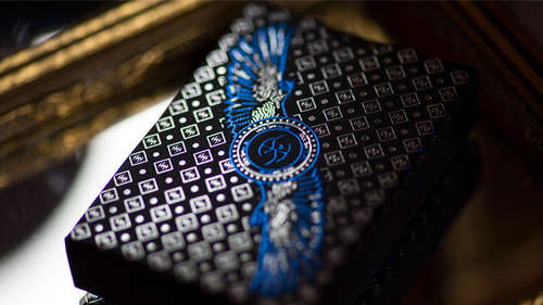 Silver Falcon Throwing Cards (Foil) by Rick Smith Jr. and De'vo