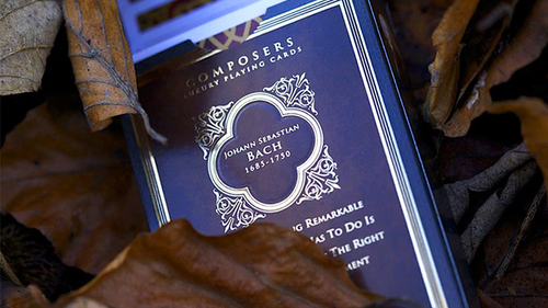 Johann Sebastian Bach (Composers) Playing Cards