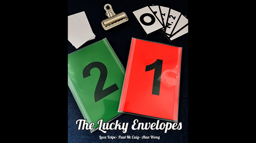 The Lucky Envelopes (Gimmicks and Online Instructions) by Luca Volpe ...