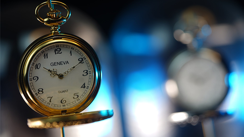 Infinity Pocket Watch V3 - Gold Case White Dial / STD Version (Gimmick ...