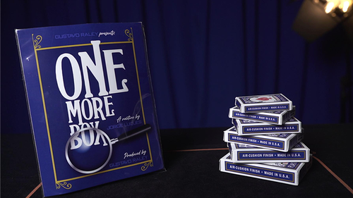 ONE MORE BOX BLUE (Gimmicks and Online Instructions) by Gustavo Raley