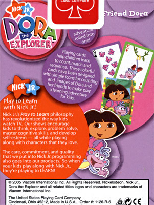 Cards Dora the Explorer - 12 PACK (Mixed)
