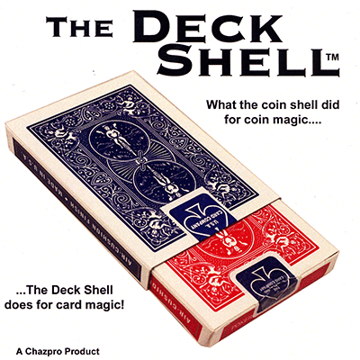 Deck Shell (Blue) with DVD by Chazpro Magic & Collectibles