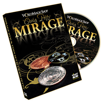 Mirage - (DVD and Coin Set) by Craig Petty and World Magic Shop - DVD