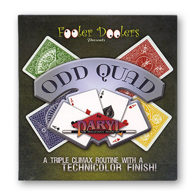 Odd Quad (Cards and DVD) by Fooler Doolers - DVD