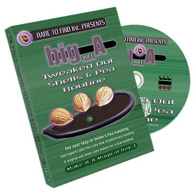 Tweaked Out Shells And Pea Routine by Big_A - DVD