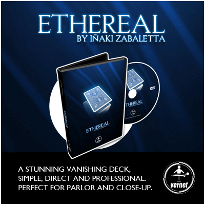 Ethereal Deck Blue (Gimmick and Online Instructions) by Vernet