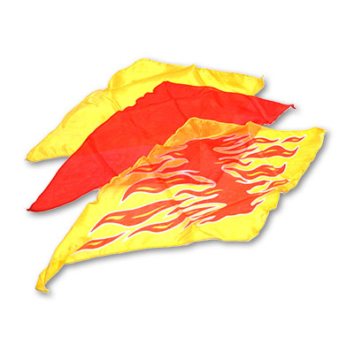 Diamond Cut Flame Silk Set by Goshman