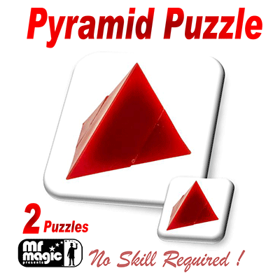 Pyramid Puzzle (2 Puzzles per box) by Mr. Magic