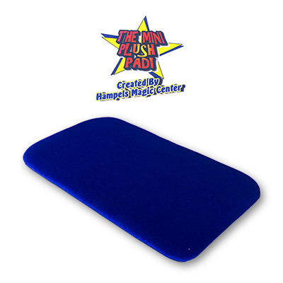 Small Plush Pad (BLUE) without Pockets by Hampels Magic Center