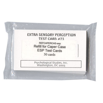 Refill for Caper-Case (ESP Test Cards) by Ray Piatt