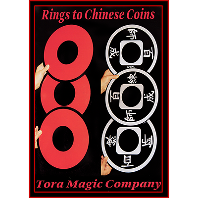 Rings to Chinese Coins by Tora Magic