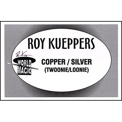 Copper/Silver (Twoonie/Loonie) Coin by Roy Kueppers