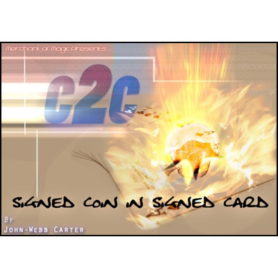 Signed Coin To Signed Card by John-Webb Carter