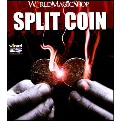 Split Coin (2 Euro Gimmicked coin only)