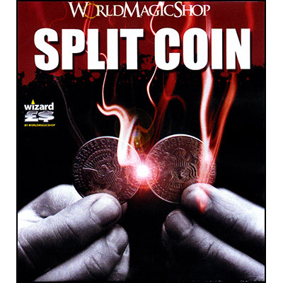 Split Coin (UK 2 Pound) by World Magic Shop