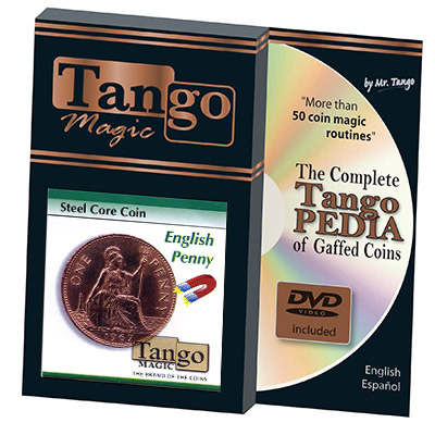 Steel Core Coin English Penny (D0031) by Tango