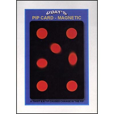 Pip Card (Magnetic) by Uday's Magic World