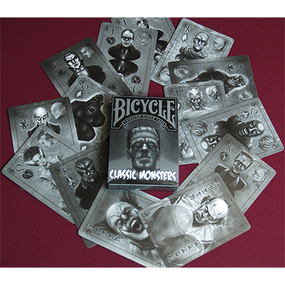 Classic Monsters Playing Cards by Classics Playing Cards