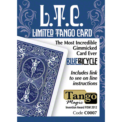 Limited Tango Card Blue (T.L.C.) (C0007 ) by Tango