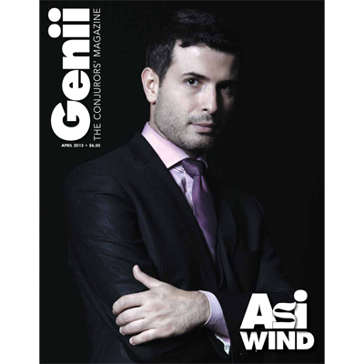 Genii Magazine "Asi Wind" April 2015 - Book