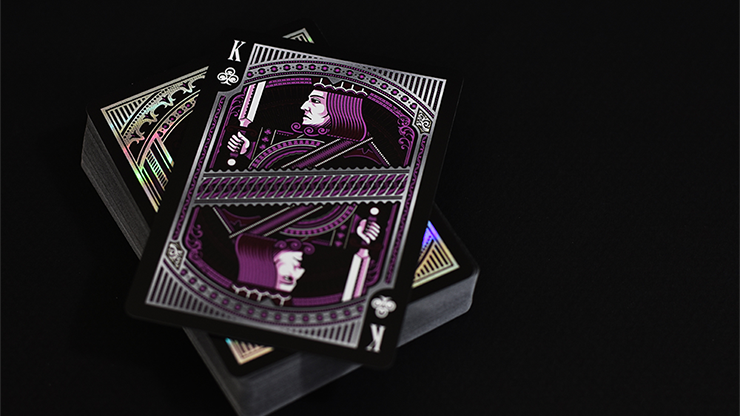Alloy Amethyst Playing Cards (Purple)