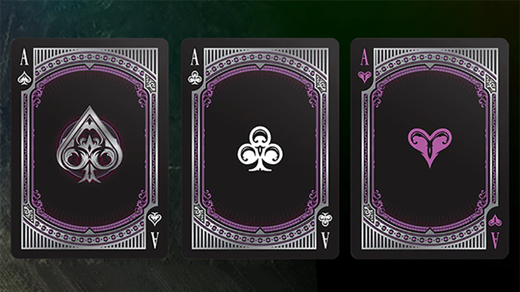 Alloy Amethyst Playing Cards (Purple)