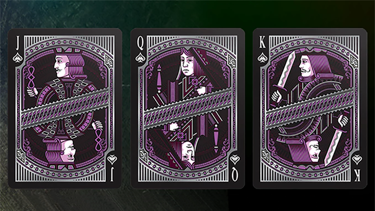 Alloy Amethyst Playing Cards (Purple)