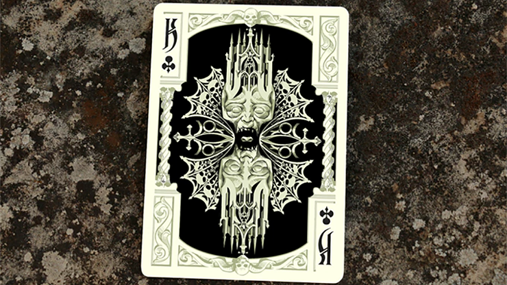 Grotesk Macabre Playing Cards Limited (Gold) by Lotrek