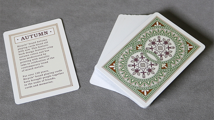 Bicycle Autumn Playing Cards by US Playing Card Co