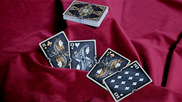 ORNATE Obsidian Shadow Playing Cards
