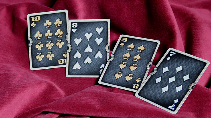 ORNATE Obsidian Shadow Playing Cards