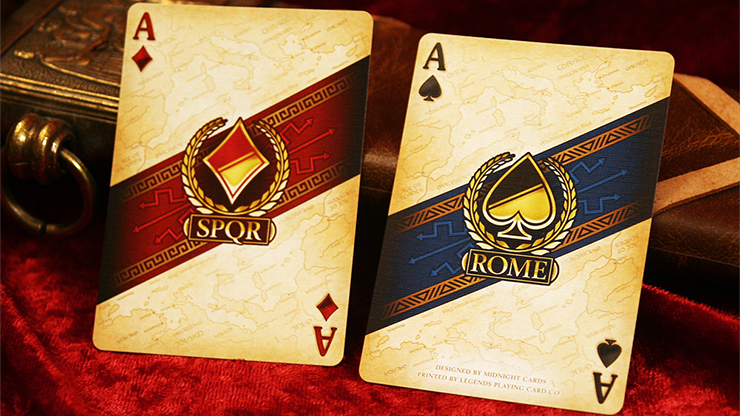 Rome Playing Cards (Antony Edition) by Midnight Cards