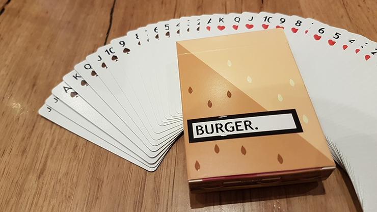 Burger Playing Cards Created by FLAMINKO Playing Cards