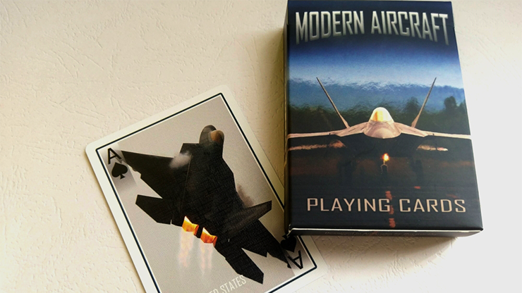 Modern Aircraft Playing Cards