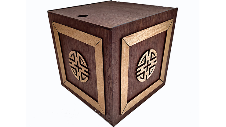 Vanishing and Appearing Dove Cage in a Cube (Wooden) by Tora Magic