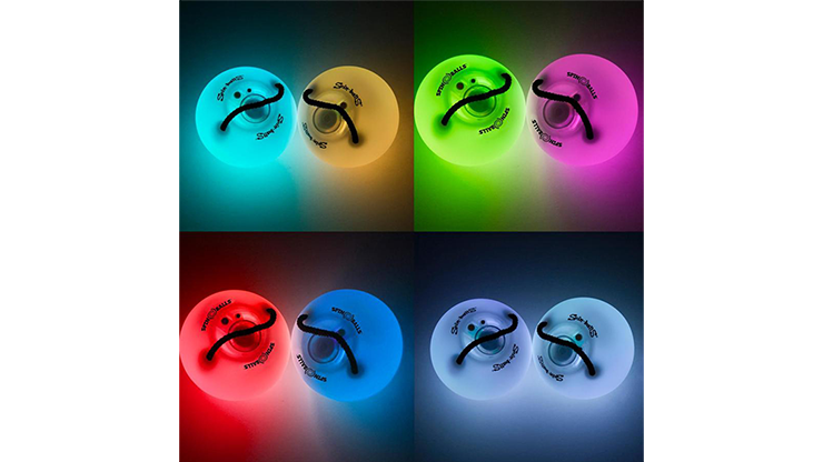 Spinballs LED Glow Poi (Color Changing) by Fun in Motion
